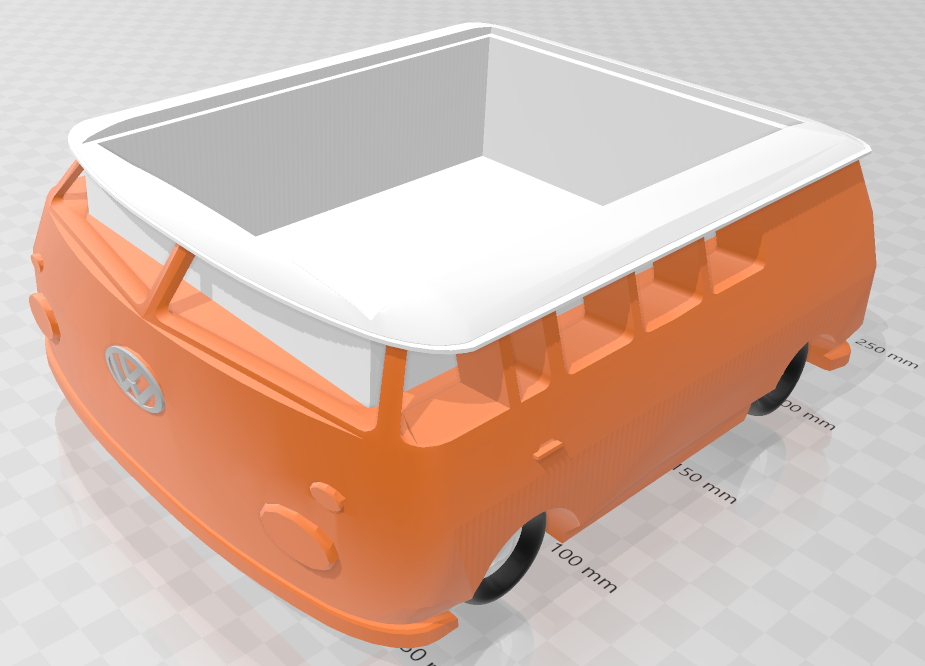 Free STL file Volkswagen Bus XXL aperitif 🚗・Model to download and 3D ...