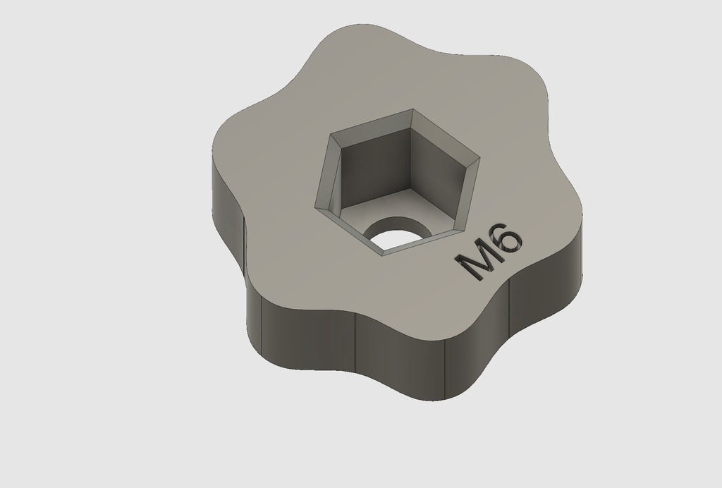 🔩 M6 nut holder・Free 3D File for ・Cults
