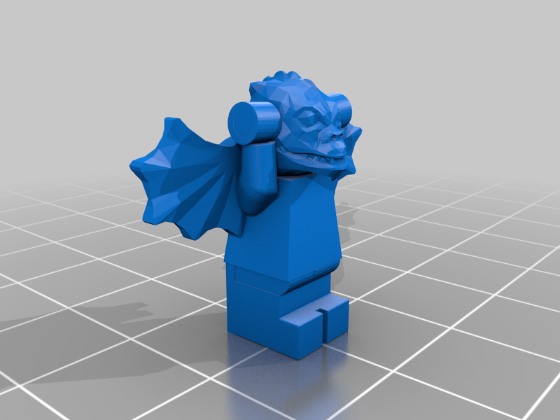 Free 3D file Brick Gargoyle 🧱 ・3D printing idea to download・Cults