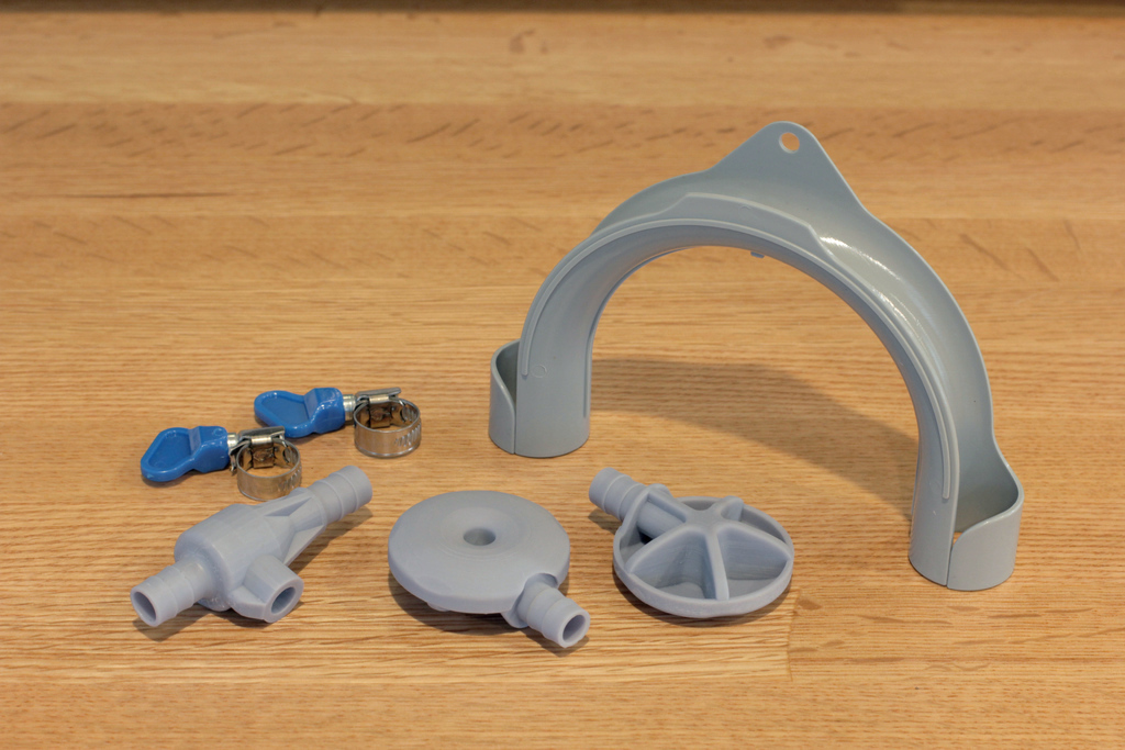 🎱 Slimline inflatable pool spa jet・Free 3D File for ・Cults