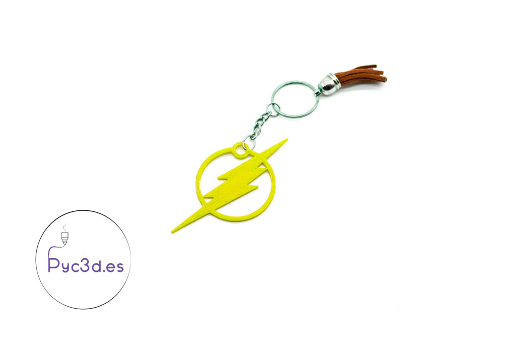 Free STL file FLASH LOGO KEYCHAIN 🗝️ (GCODE)・3D printer model to ...