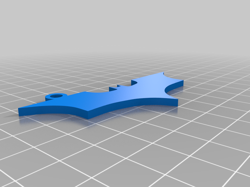 🗝️ BATMAN LOGO・Free STL File for ・Cults