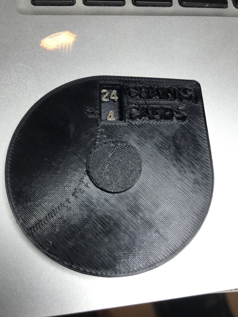 3D printed Keyforge Dial Chain Counter・Cults