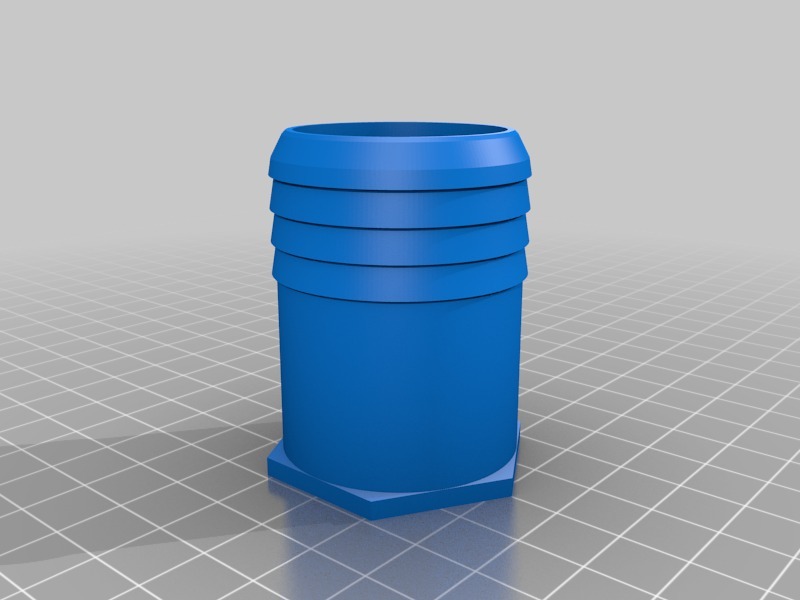 🌧️ Rain Barrel Water Diverter for 2-5/8" square downspout・Free 3D File ...