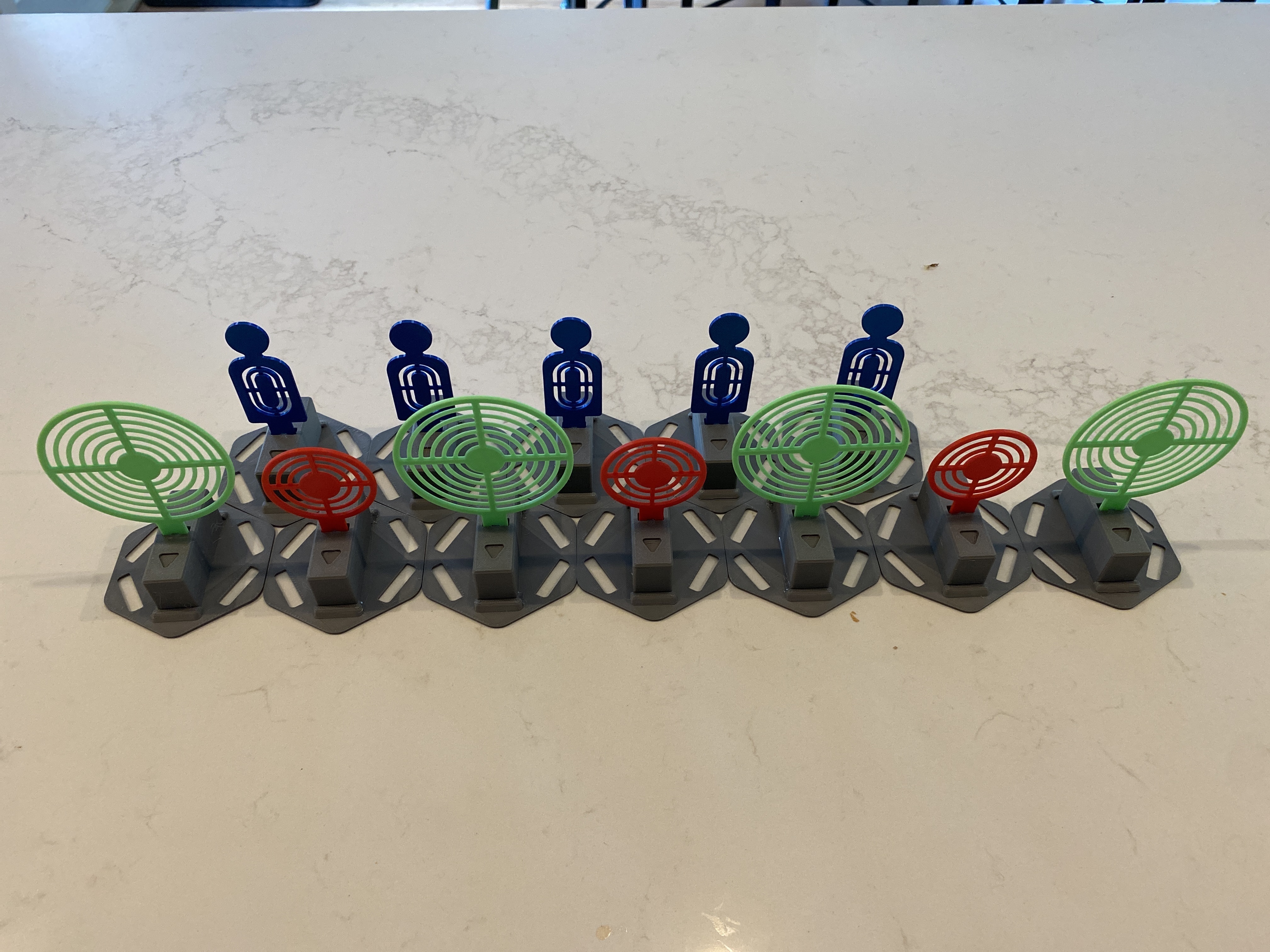 3D printable Jumping Target for Toy Shooting V2・Cults