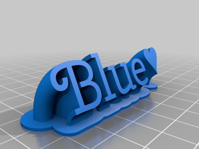 Free 3D file blue 1 🏢 ・3D printable model to download・Cults