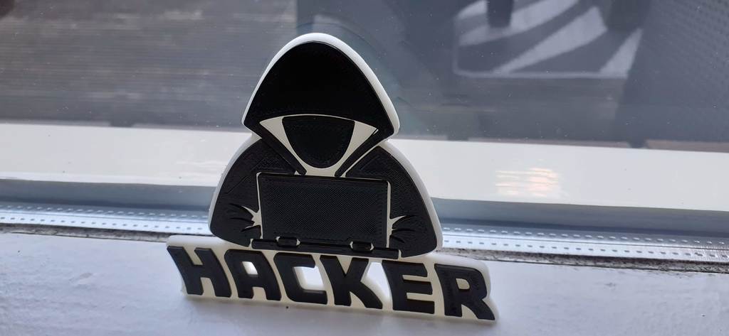 Free STL file Hacker 🏠 ・3D printable object to download・Cults
