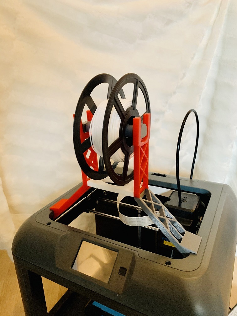 Free 3D file Overhead Spool Holder - Flashforge Finder 🔧・Model to ...