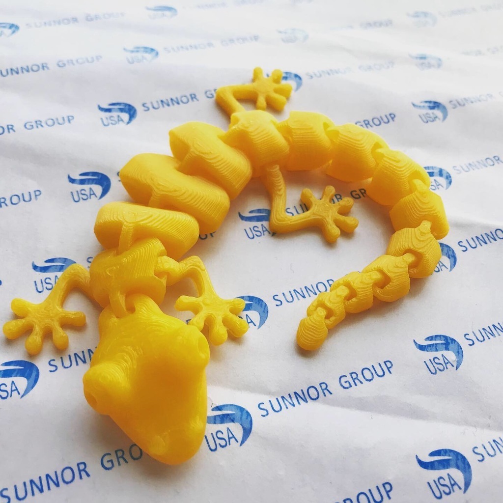 3D printing Articulated Lizard v2・Cults