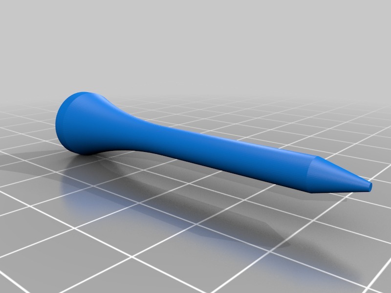 🏌️ golf tee・Free 3D File for ・Cults
