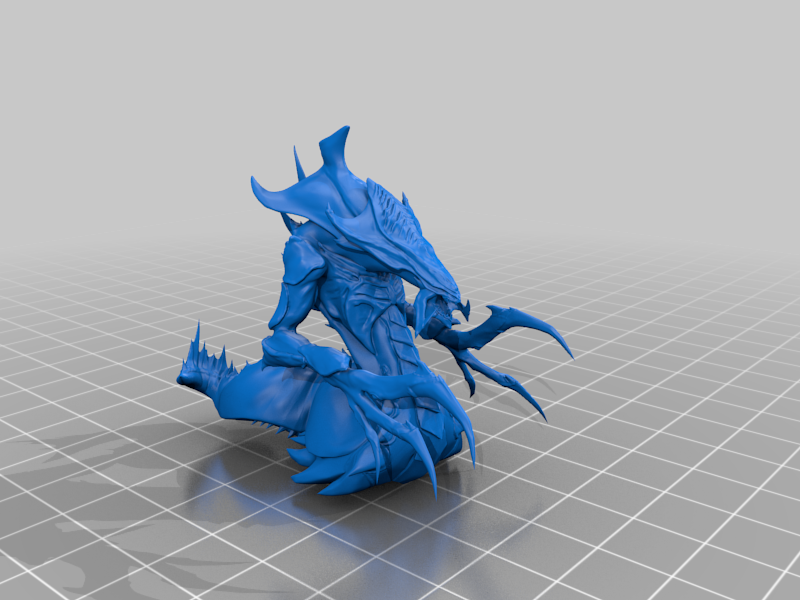 🎨 Hydralisk - Hive Fleet Zerg・Free 3D File for ・Cults