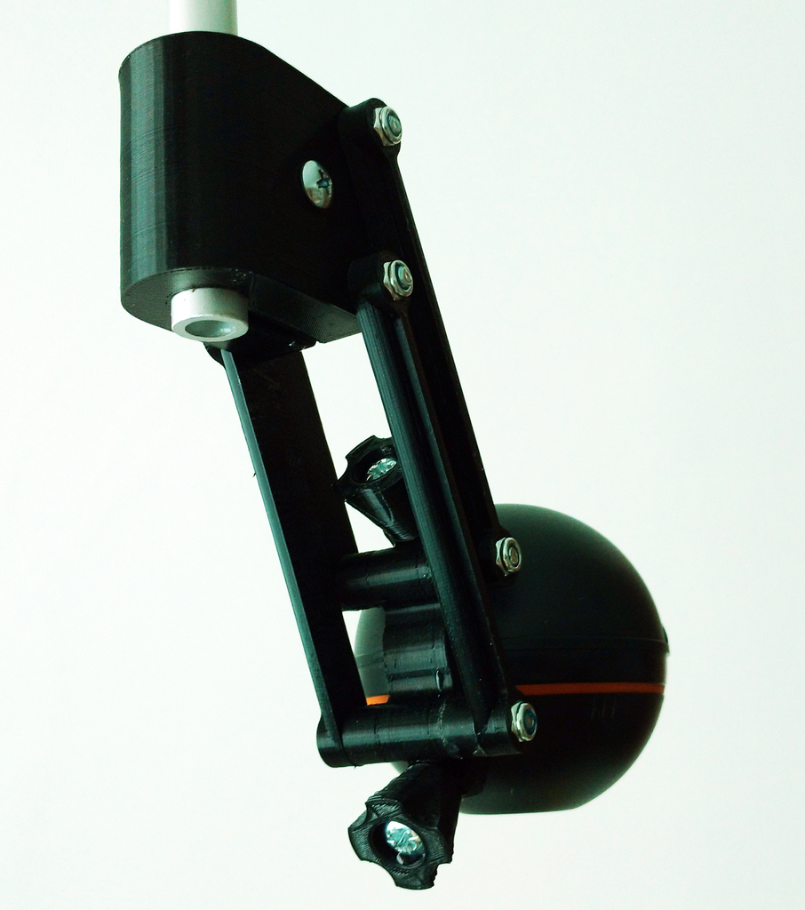 🛥️ Deeper fishfinder boat holder・Free 3D File for ・Cults