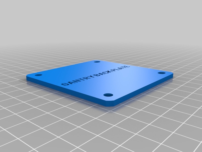 Free 3D file Reach 3D Gantry Back Plate Reinforced 🔙 ・3D print object ...