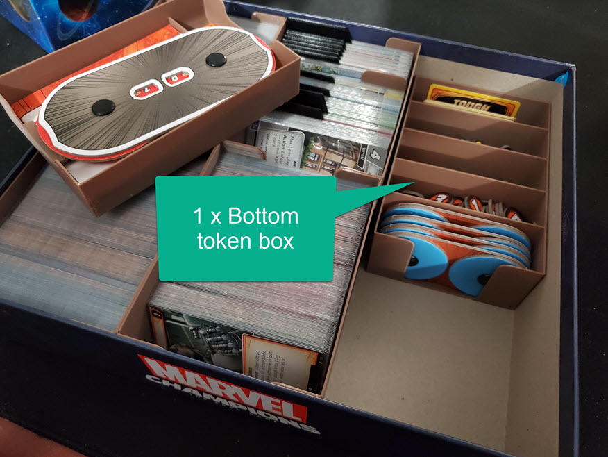 🃏 Marvel Champions Insert・Free STL File for ・Cults