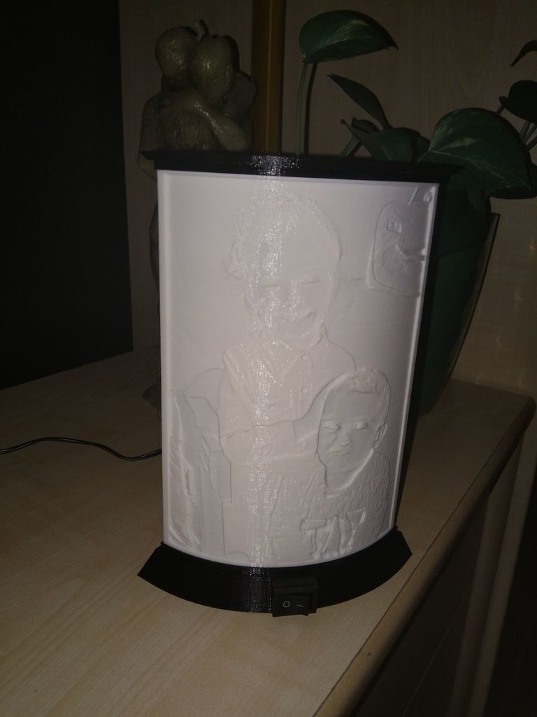 Free 3D file Lithophane stand 🖼️ ・Template to download and 3D print・Cults