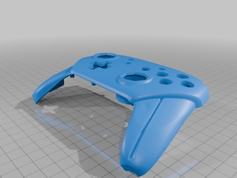 👽 Pro Controller faceplate octagonal analog test・Free 3D File for ・Cults