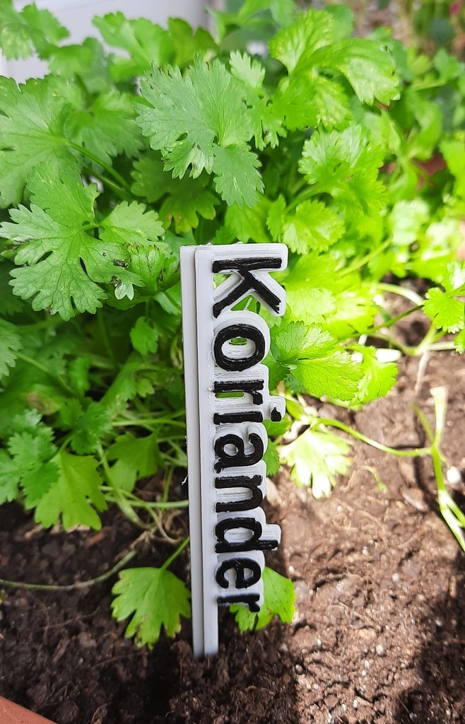 Free 3D file Customizable Garden Plant Label Sign (Remix) 🌿 ・3D ...