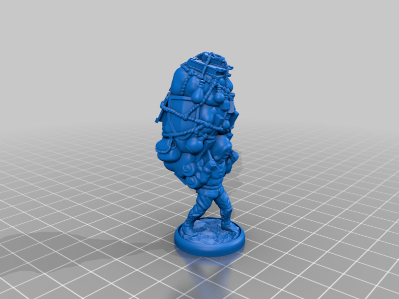 🎒 Porter for Sinbad, Unmatched・Free 3D File for ・Cults