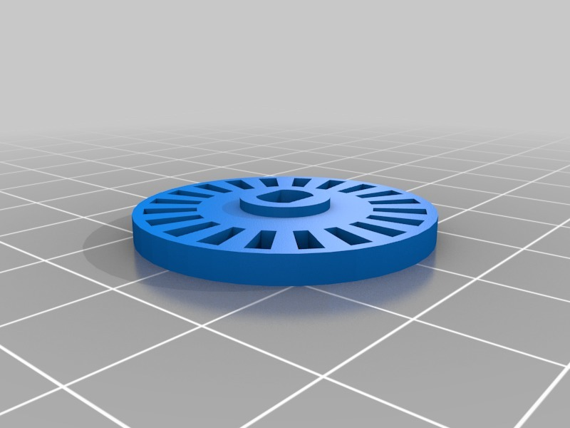 Free 3D file Encoder Wheel for Geared Motor (short hub) 🛞 ・3D printer ...