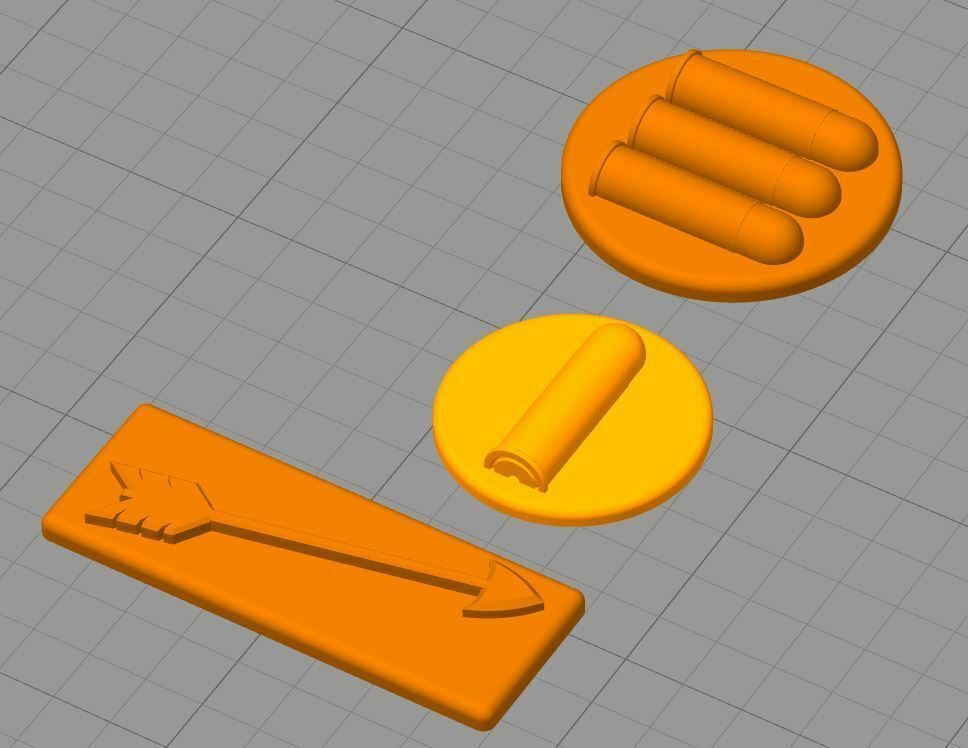 Free 3D file Bang! The Dice Game - 3D Tokens 🎲 ・3D printing model to ...