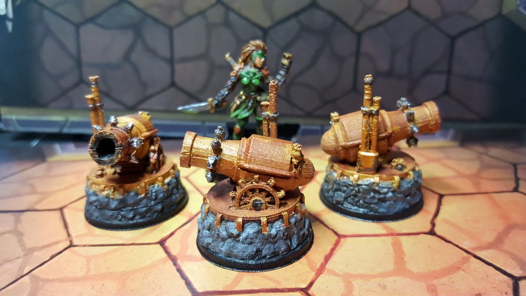 3D printable Gloomhaven Monster - Ancient Artillery・Cults