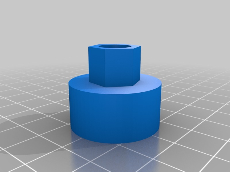 Free 3D file Threaded Rod to Lead Screw Adapter - Made for MakerGear ...