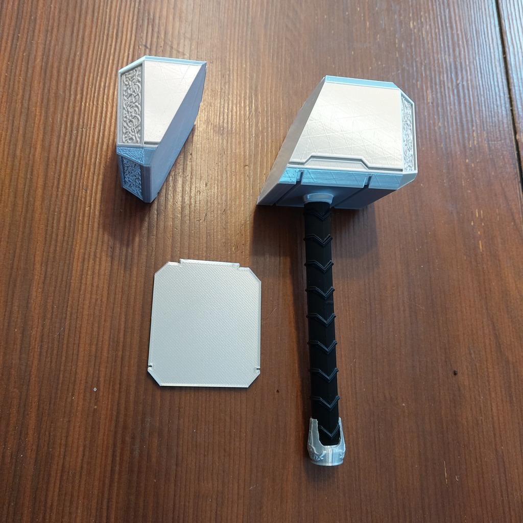 🔨 Thor Hammer・Free 3D File for ・Cults