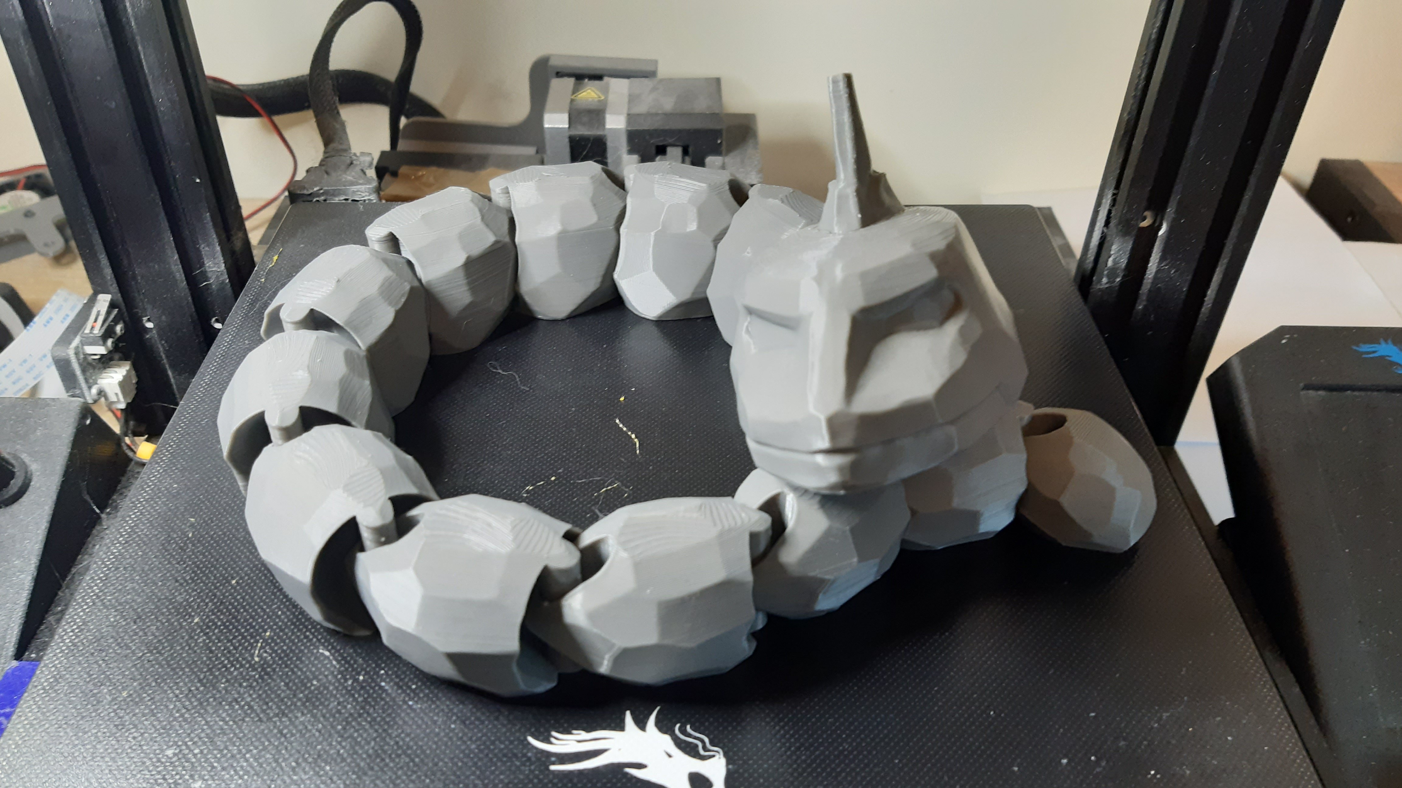 3D printing Articulated Onix・Cults