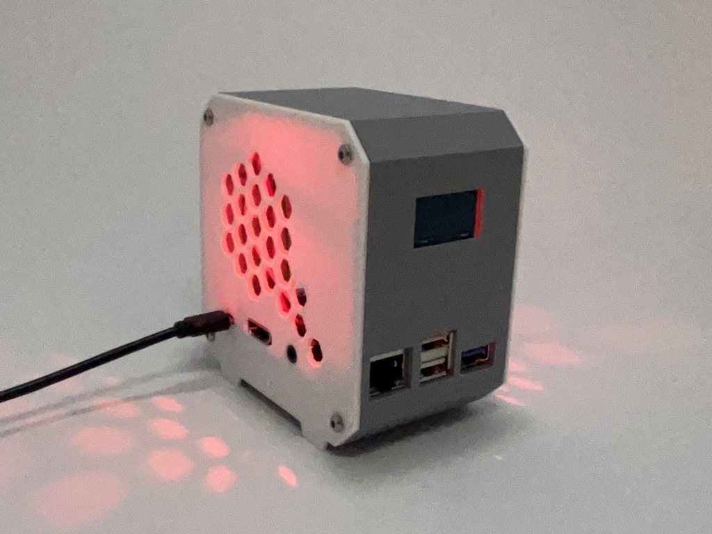 Free 3D file ROC-RK3328-CC (Renegade) Mini PC Case With OLED Stats Display 📈 ・3D printable ...