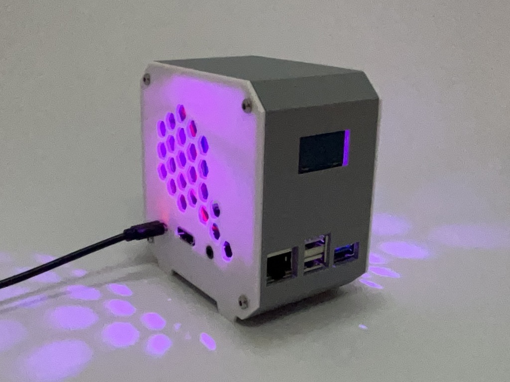 Free 3D file ROC-RK3328-CC (Renegade) Mini PC Case With OLED Stats Display 📈 ・3D printable ...