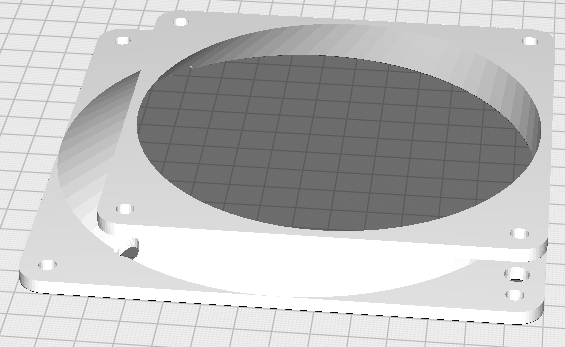 🖥️ Offset 120mm to 140mm fan adaptor・Free 3D File for ・Cults