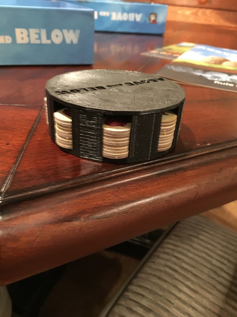 Free 3D file Above and Below Token Holder 🎲 ・Object to download and to ...