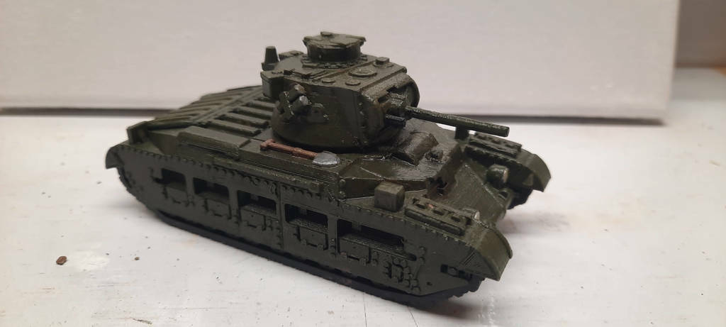🪖 28mm British Tank Matilda - WW2・Free 3D File for ・Cults