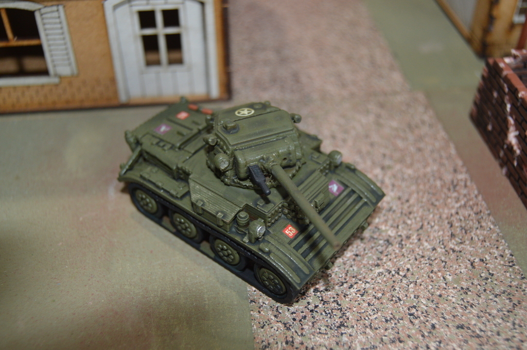 🪖 28mm British Tank Mk VII Tetrarch - WW2・Free 3D File for ・Cults