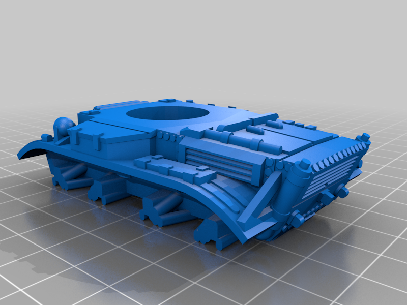 🪖 28mm British Tank Mk VII Tetrarch - WW2・Free 3D File for ・Cults