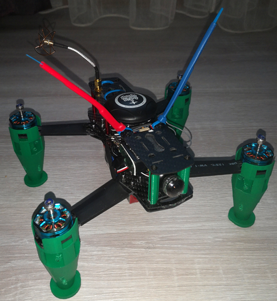 Free 3D file Drone leg with motor defence 🦵 ・3D printer model to ...