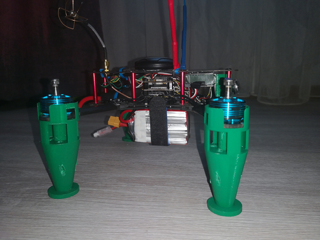Free 3D file Drone leg with motor defence 🦵 ・3D printer model to ...