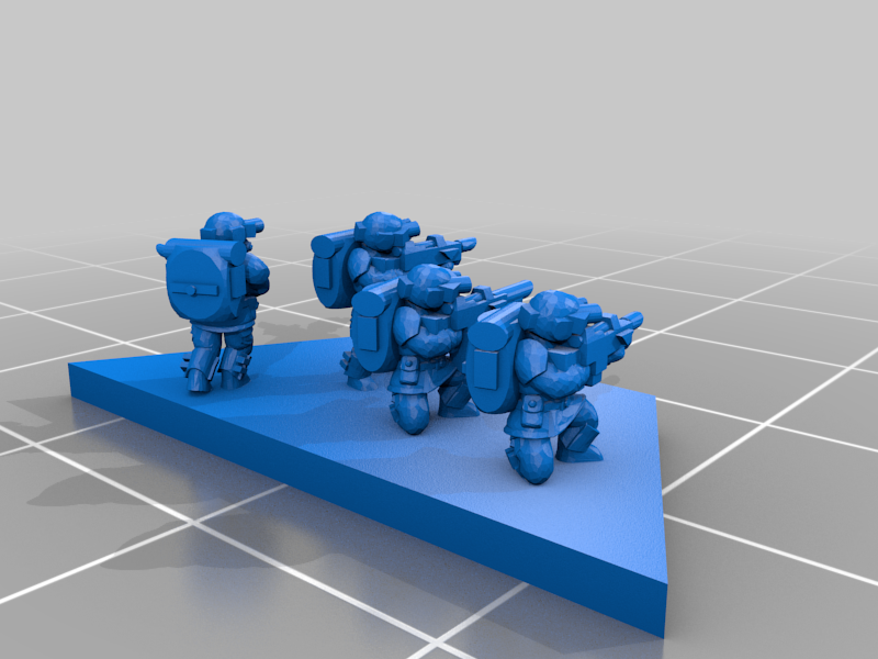 🎲 Nightfighter Recon Patrol Platoon・Free 3D File for ・Cults