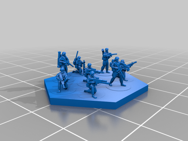 Free 3D file New infantry squads (8mm) 🆕 ・Design to download and 3D ...
