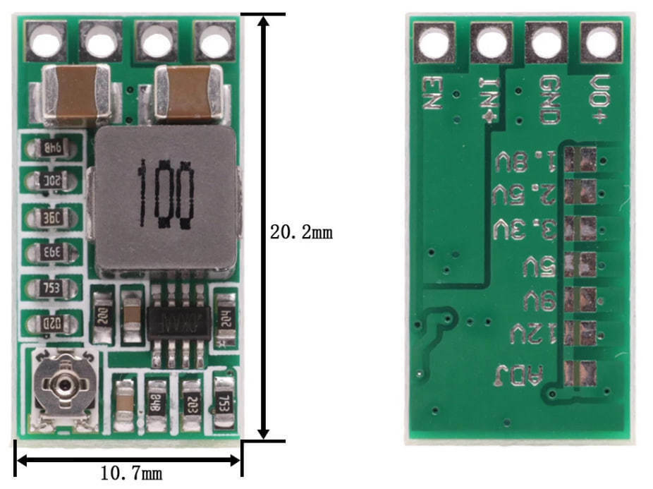 Free 3D file Mini DC 12-24V To 5V 3A Step Down ⬇️・3D printing design to ...