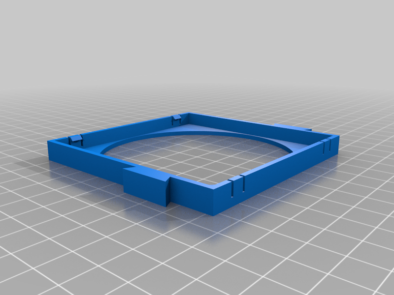Free 3D file Coolcam - 80mm fan mount bracket for ncam Mk2 connection ...