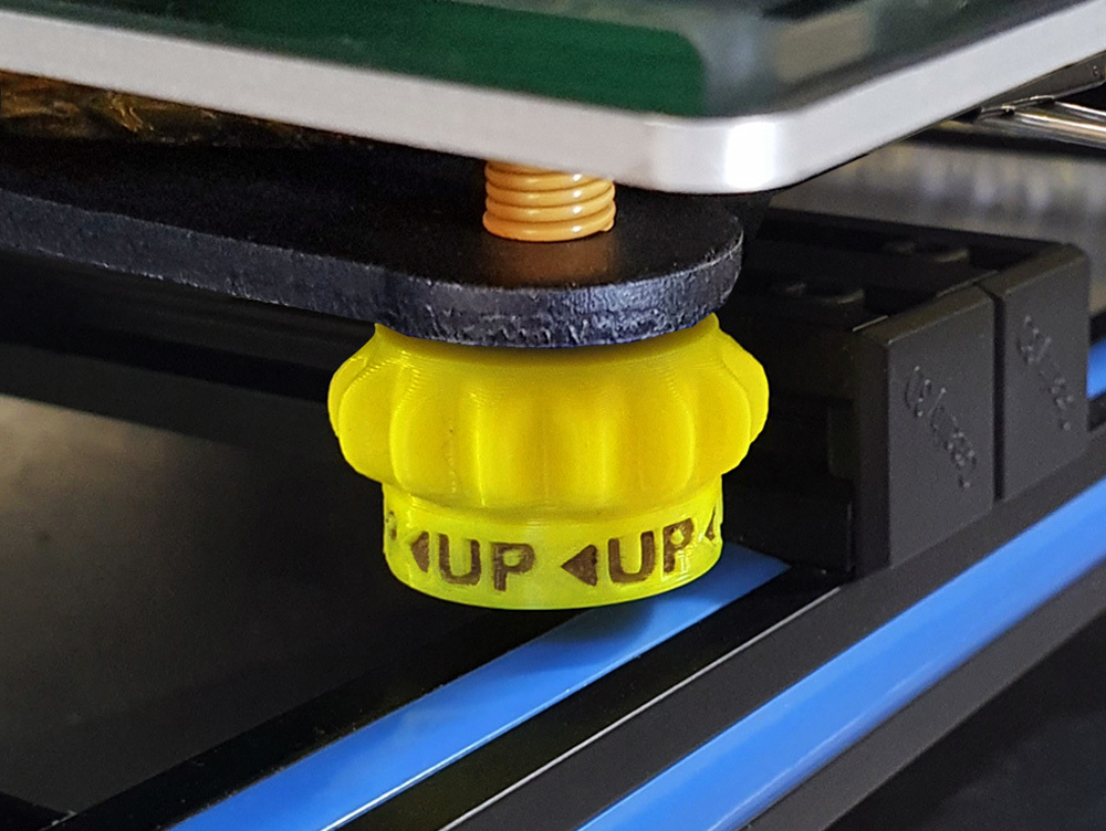 🔧 CR10 Leveling Knob for CR-10 S4 and S5・Free 3D File for ・Cults
