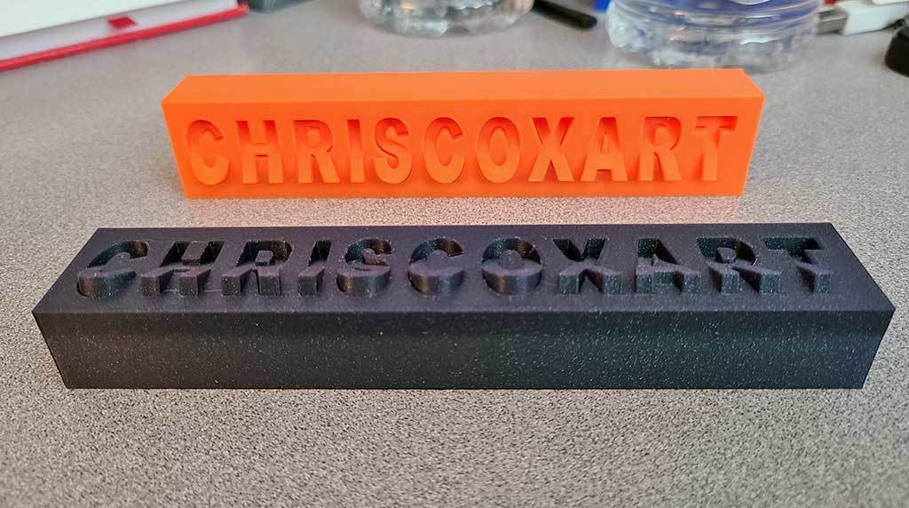 Free 3D file Cut and Tilted Text V2 - Customizable 🏢 ・Design to ...