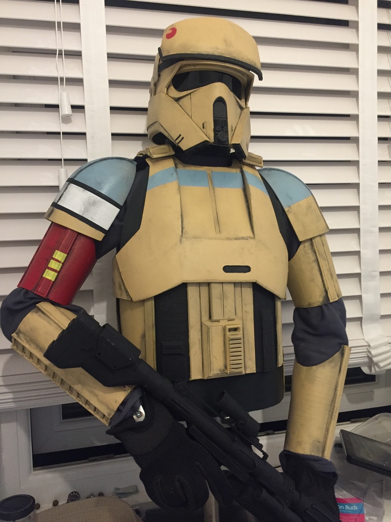 3D print Shore Trooper Helmet V2 (Sean Fields) Split to fit 200x200 ...