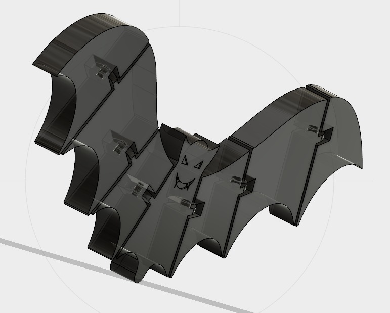 Free 3D file Articulated Bat 🦇・3D printing idea to download・Cults