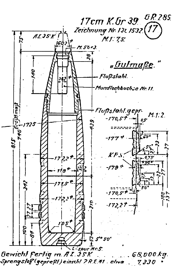 🎲 17cm K.Gr 39・Free 3D File for ・Cults