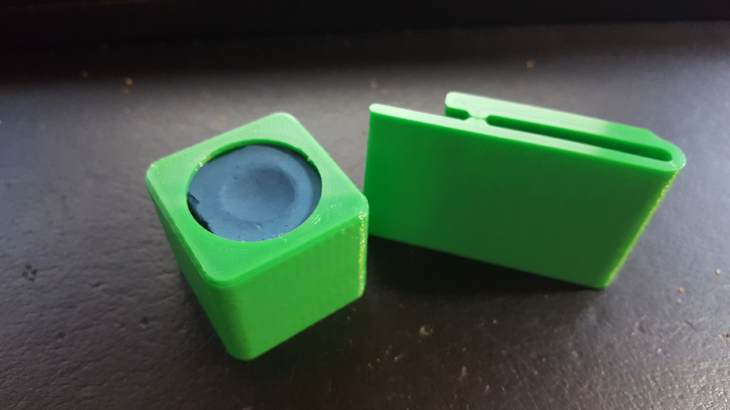 🧲 Magnetic Chalk Holder (billiards)・Free STL File for ・Cults