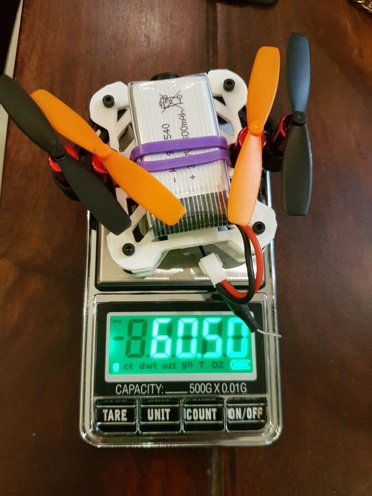 3D printable Pico 110 Foldable Micro Quad・Cults