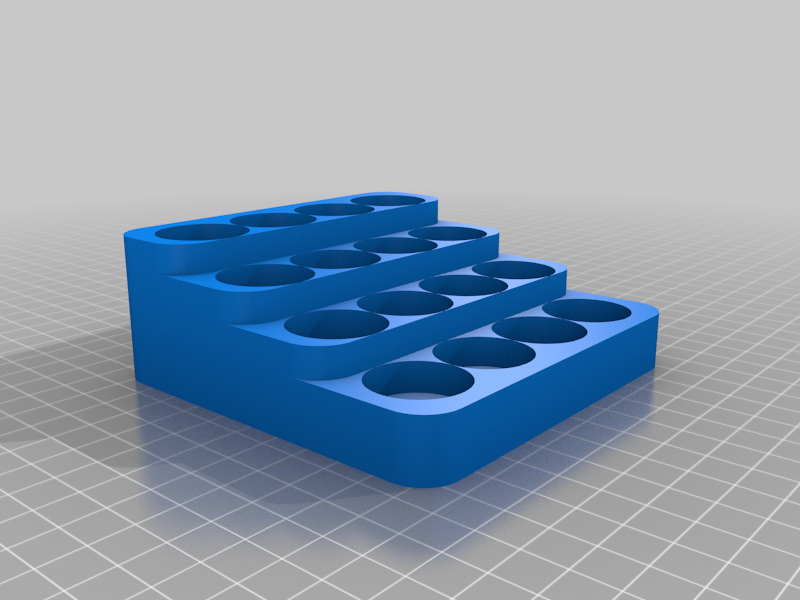 Free 3D file Vallejo Acrylic Paint Holder 🎨 ・3D printing design to ...