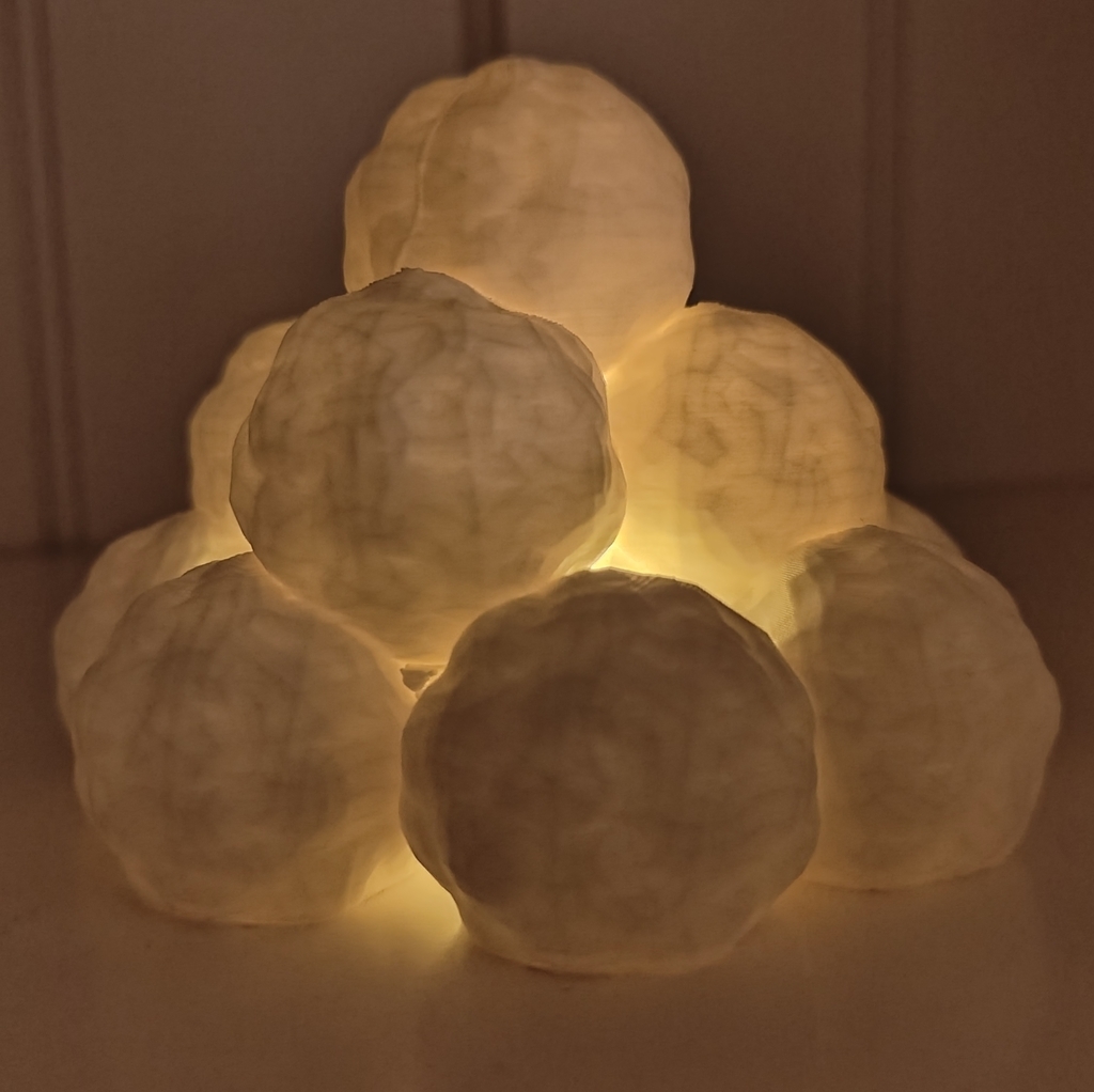 Free 3D file Snowball Lantern 🏮 ・3D printable object to download・Cults
